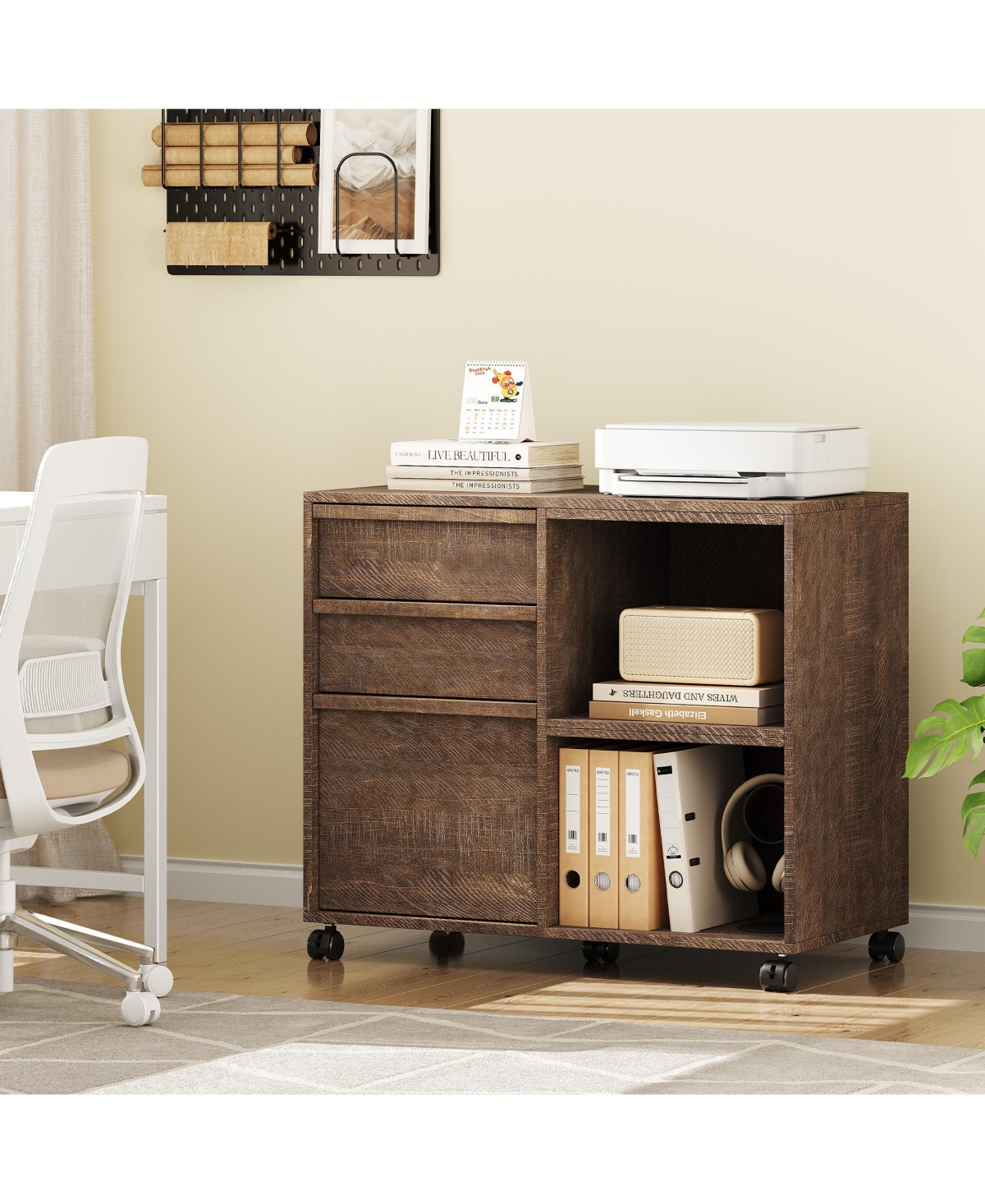 Click here for gaomon 3-Drawer File Cabinet  Rolling Storage Cabi... prices