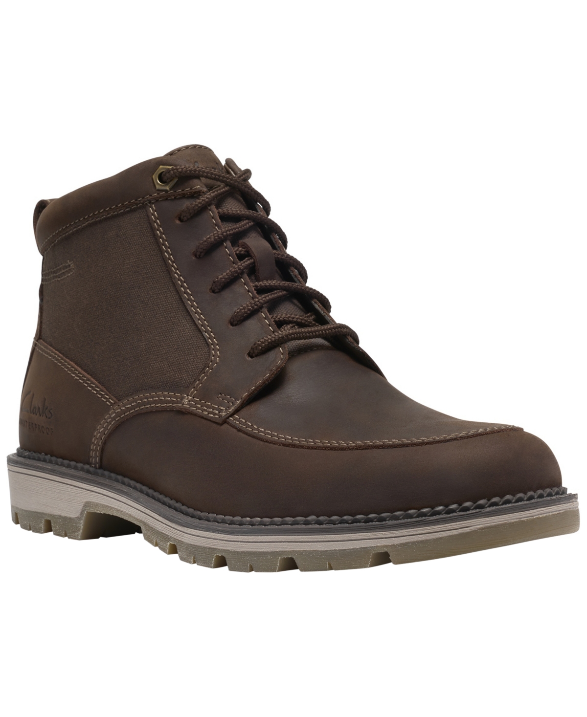 Click here for Clarks Mens Collection Maplewalk Rise Round-Toe Bo... prices