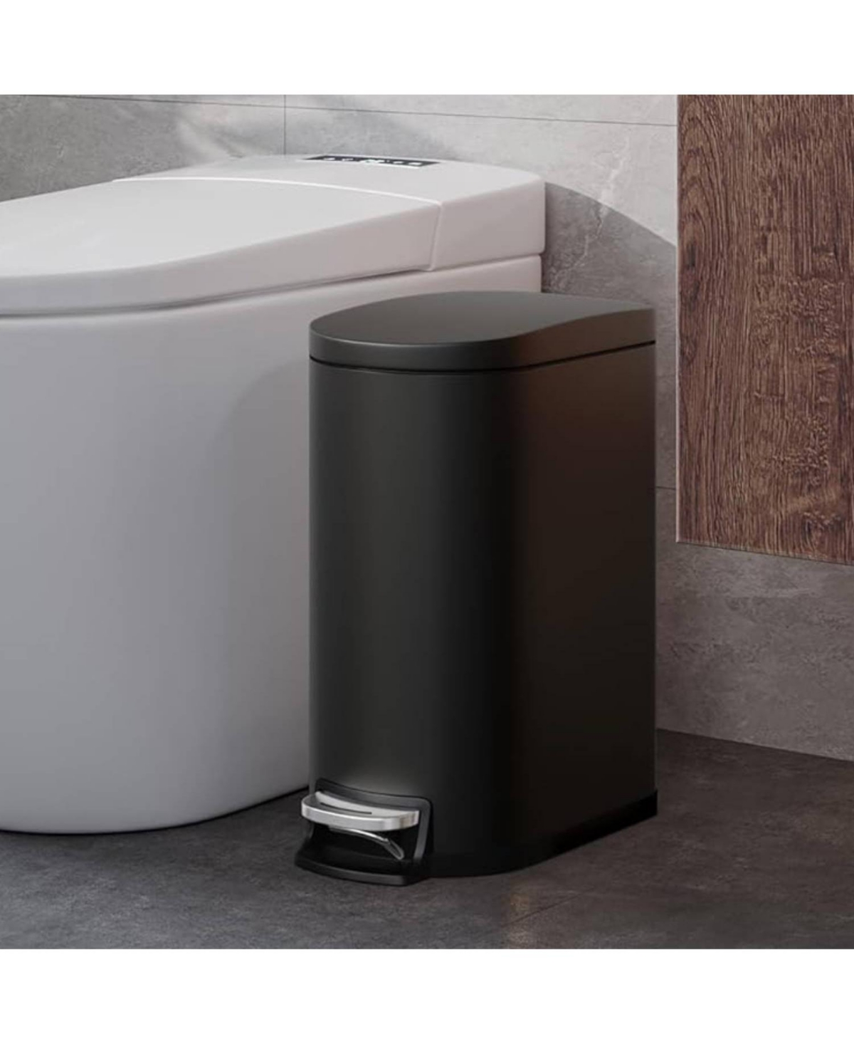 Click here for gaomon 2.6 Gallon Stainless Steel Step-on Trash Ca... prices