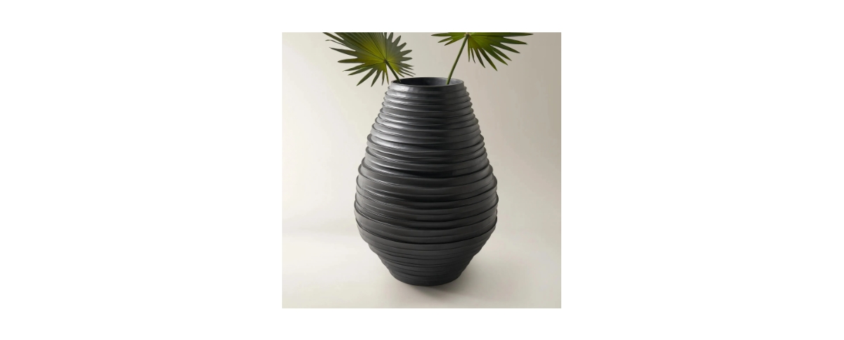 Click here for Z Gallerie Koma Floor Vase - Black prices