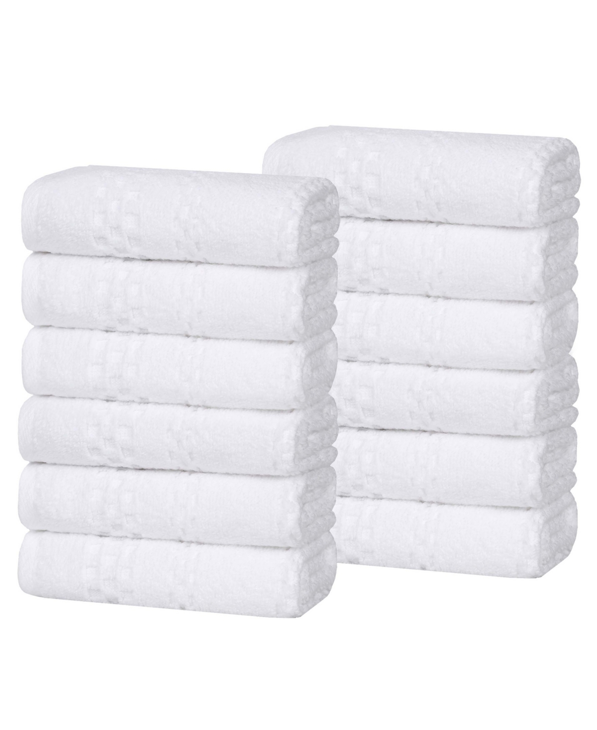 Click here for Superior Playa Cotton 12-Piece Washcloth Set - Whi... prices