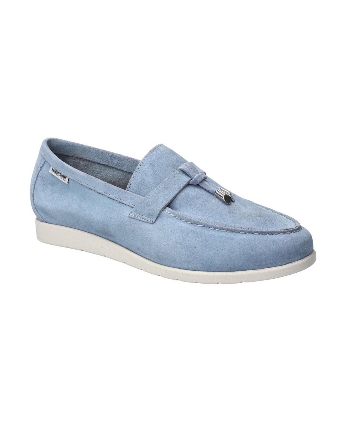Click here for Mephisto Womens Valenza Suede Slip-On Loafer - Sea... prices