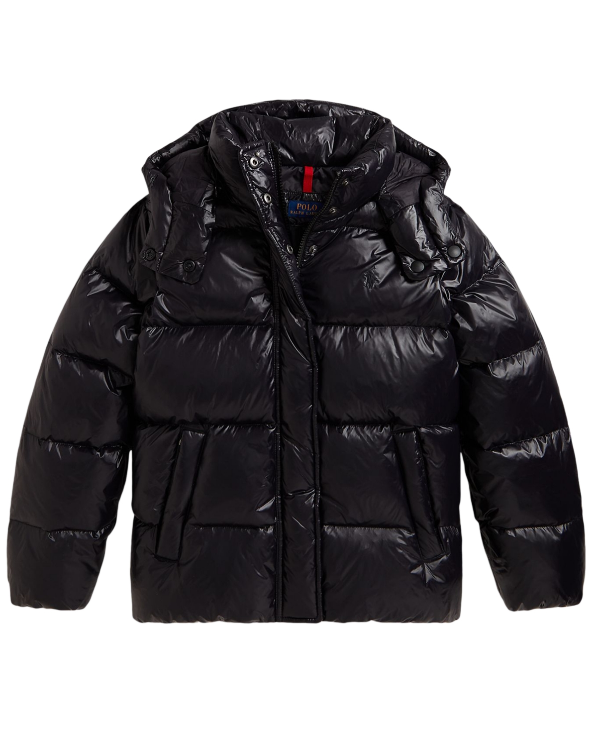 Click here for Polo Ralph Lauren Girls 7-16 Glossy Down Hooded Ja... prices