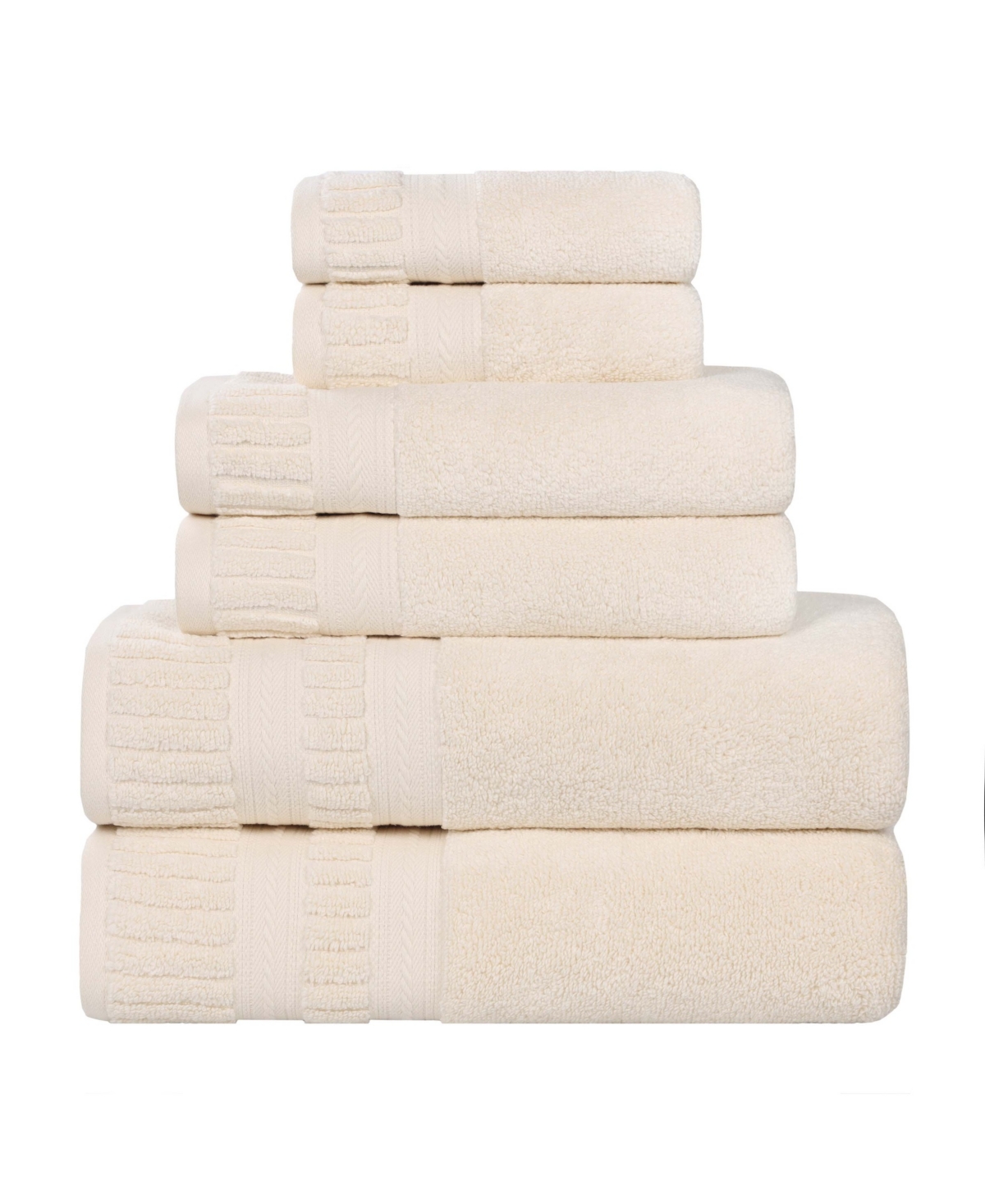 Click here for Superior Venice Cotton 6-Piece Towel Set - Ivory prices