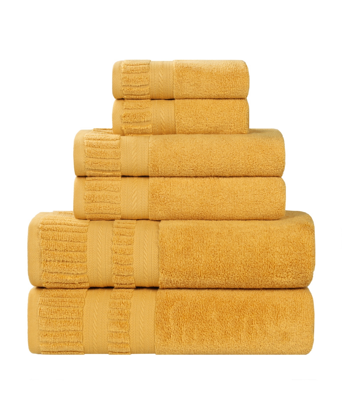 Click here for Superior Venice Cotton 6-Piece Towel Set - Gold prices