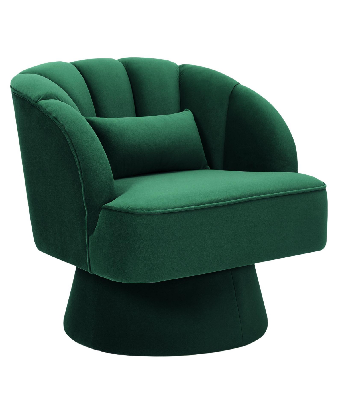 Click here for gaomon Swivel Barrel Accent Chair  Velvet Upholste... prices