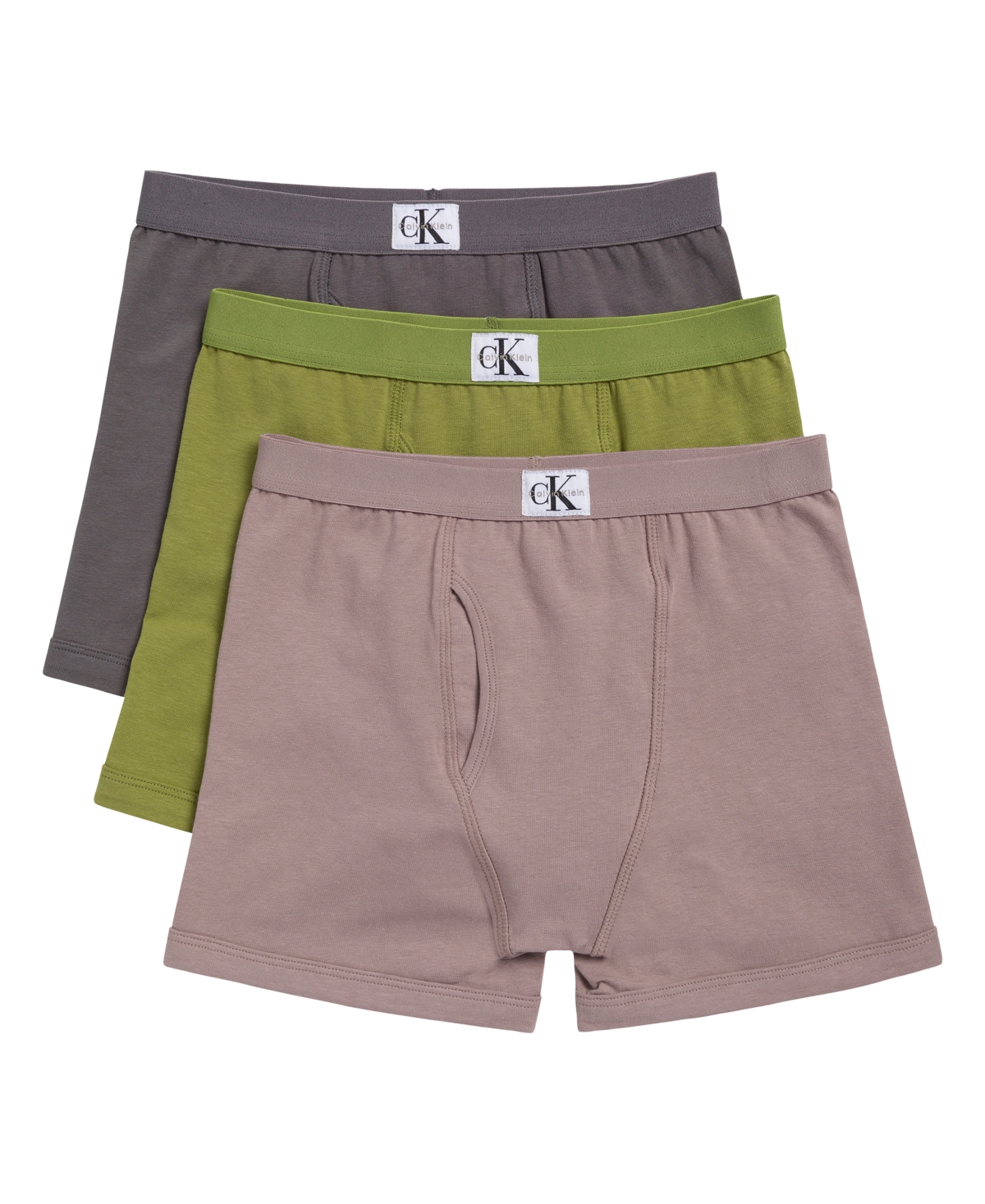 Click here for Calvin Klein Boys 4-16 Boxer Brief  3 Pack - Duste... prices