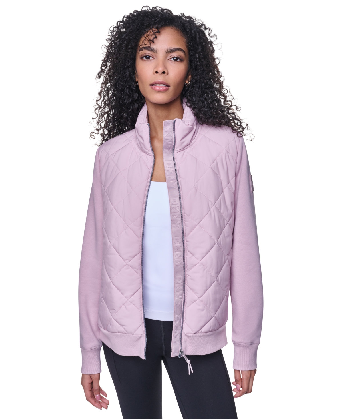 Click here for Dkny Sport Womens Light Weight Hybrid Jacket - All... prices