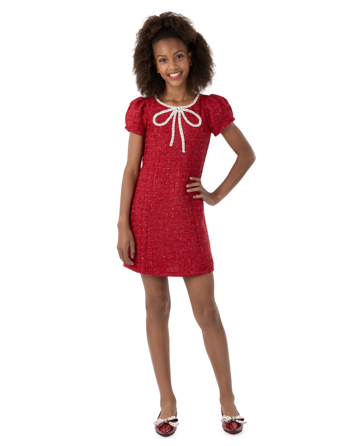 Click here for Speechless Girls 7-16 Knee Length Short-Sleeve Dre... prices
