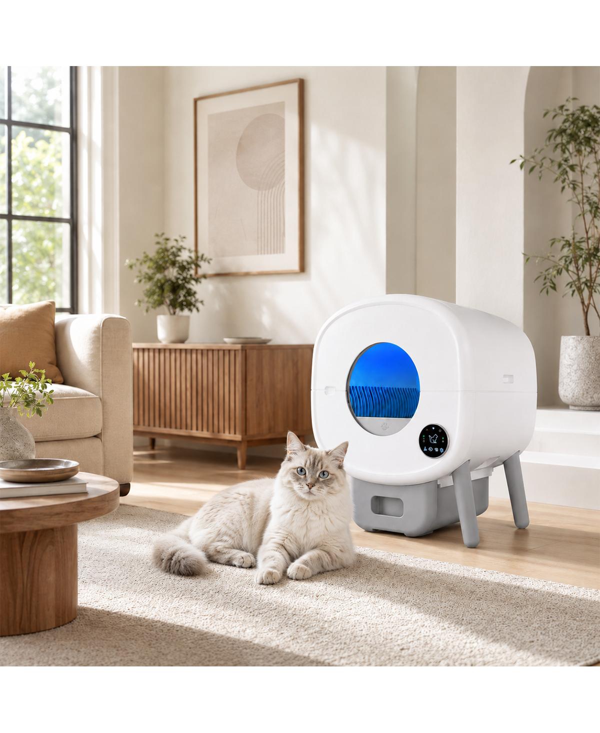 Click here for Cumrige Self-Cleaning Cat Litter Box Automatic Cat... prices