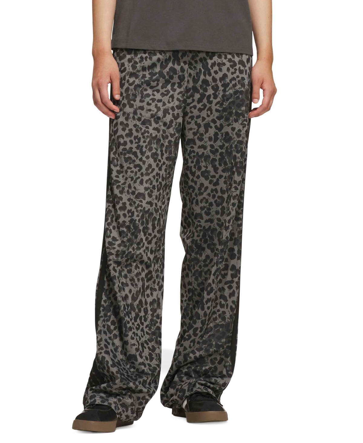 Click here for adidas Womens Dayready High-Rise Wide-Leg Leopard-... prices