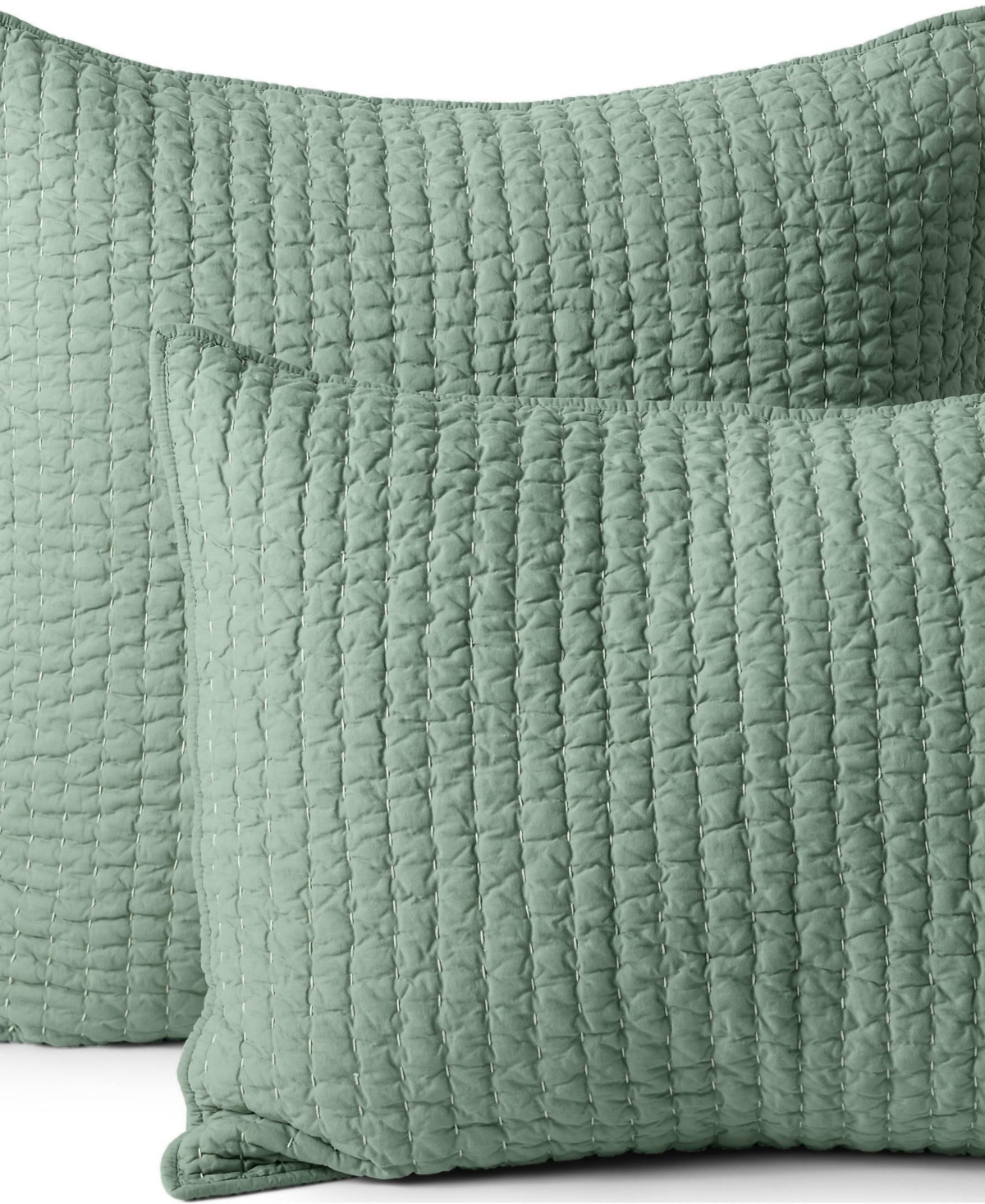Click here for Lands End Seed Stitch Quilted Pillow Sham - Lily p... prices