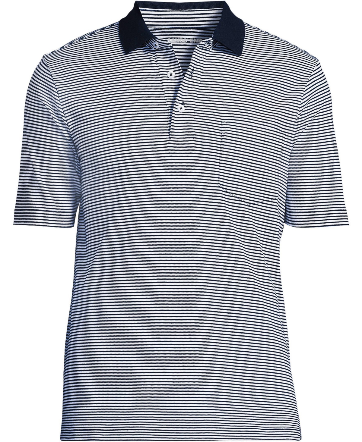 Click here for Lands End Mens Short Sleeve Cotton Supima Polo Shi... prices