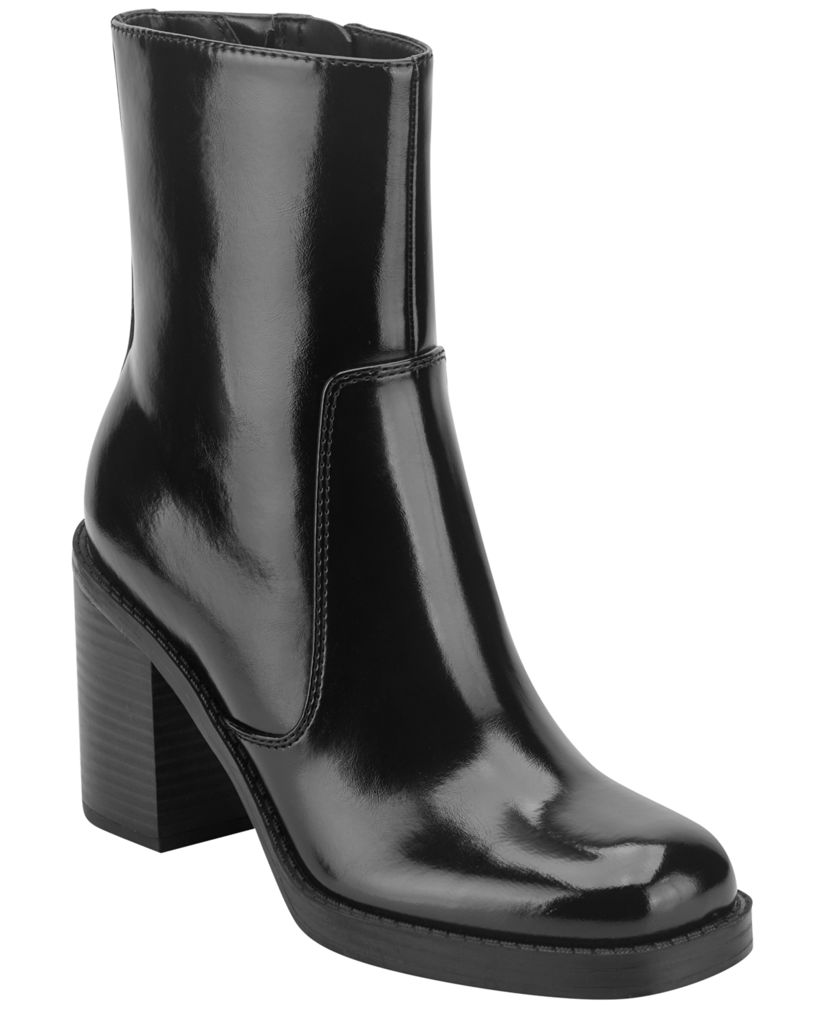 Click here for Marc Fisher Womens Naria Square Toe Block Heel Boo... prices