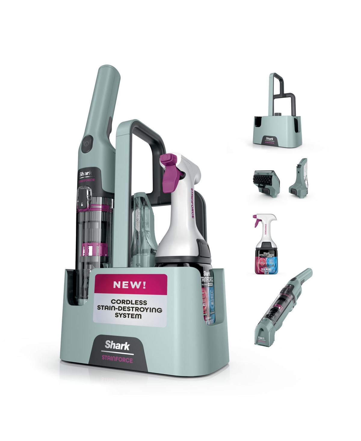 Click here for Shark StainForce Portable Spot Stain Cleaner - Lig... prices