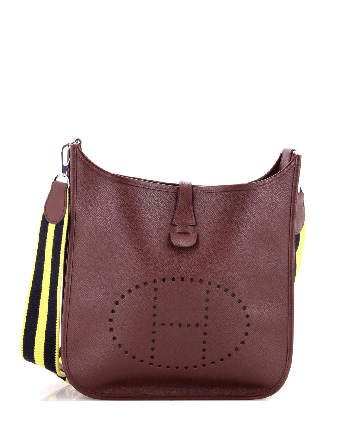 Click here for Pre-Owned Hermes Pm Evelyne Bag Gen Iii Epsom - Br... prices