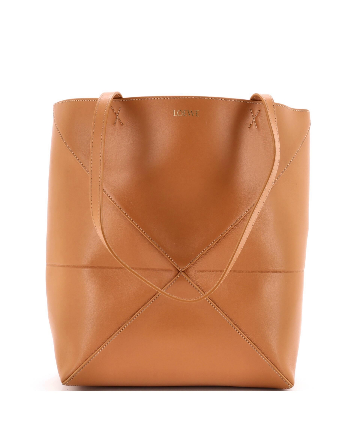 Click here for Pre-Owned Loewe Medium Puzzle Fold Tote Leather -... prices