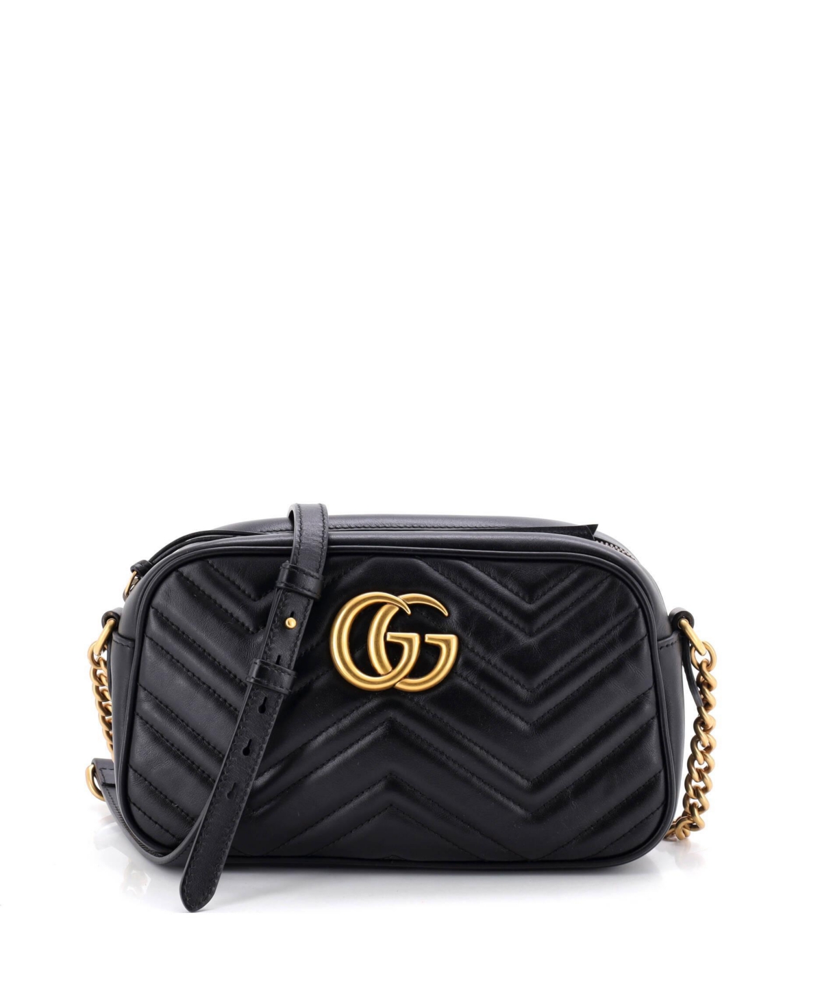 Click here for Pre-Owned Gucci Small Gg Marmont Shoulder Bag Mate... prices
