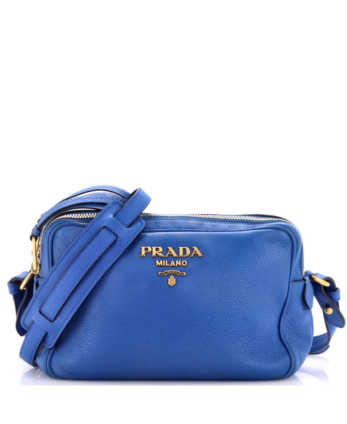 Click here for Pre-Owned Prada Medium Double Zip Camera Bag Vitel... prices