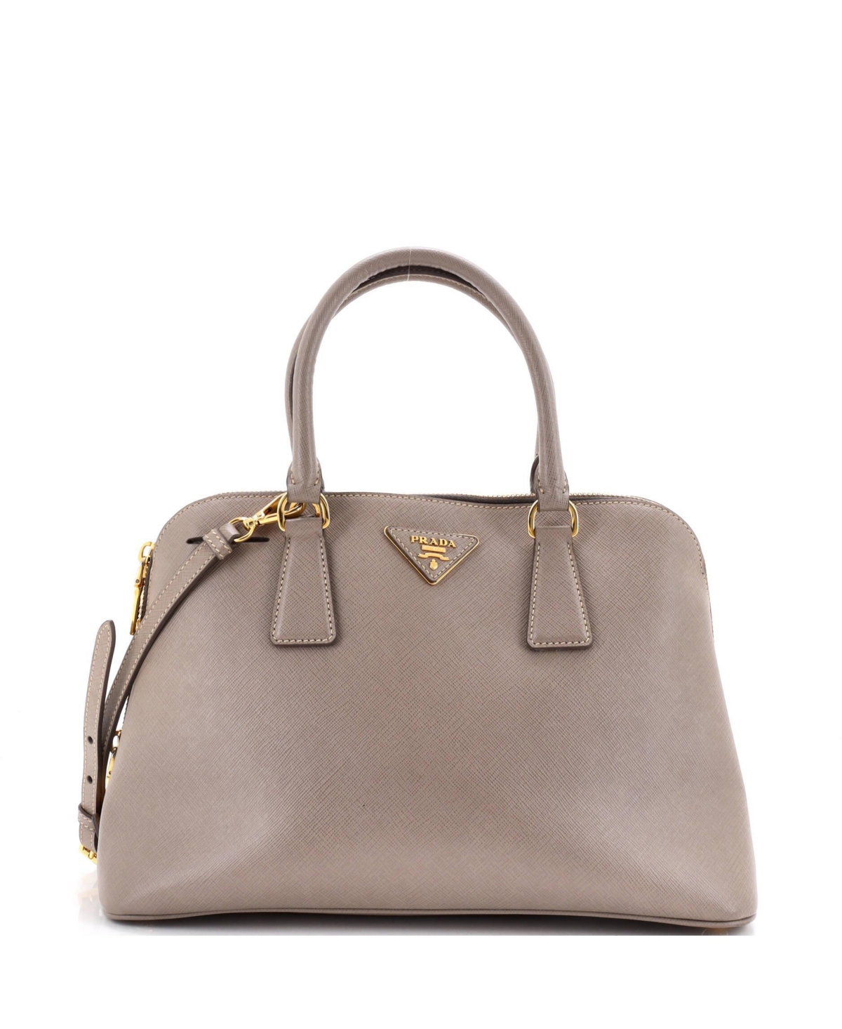 Click here for Pre-Owned Prada Medium Promenade Bag Saffiano Leat... prices