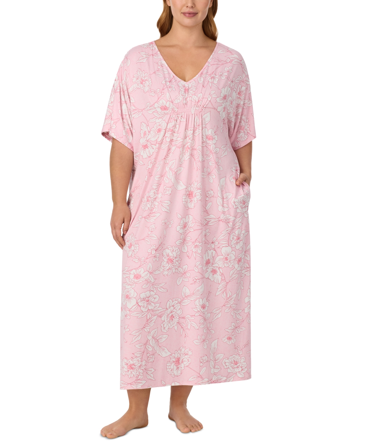 Click here for Ellen Tracy Plus Size V-Neck Long Jersey-Knit Tuni... prices