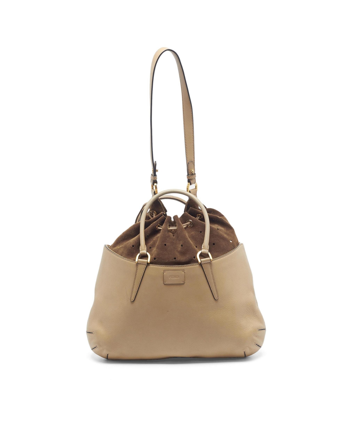 Click here for Pre-Owned Fendi womens Coated Canvas bag - Beige prices