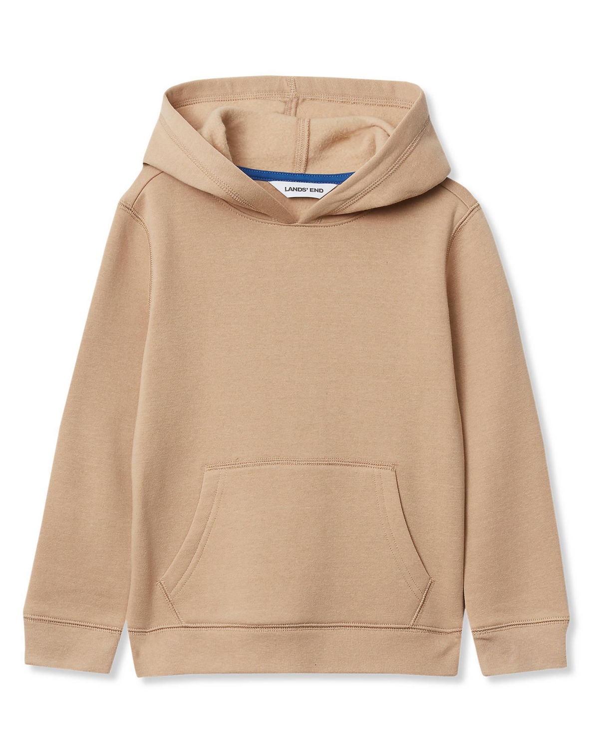 Click here for Lands End Girls Fleece Hooded Sweatshirt - Khaki prices