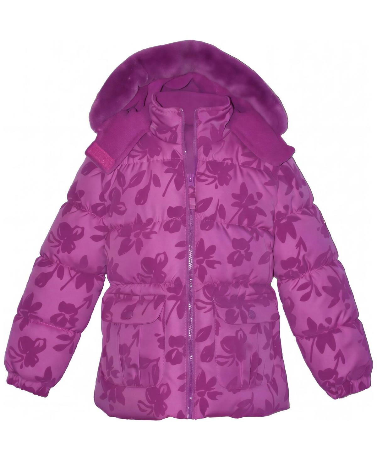 Click here for Kensie Girl Toddler Girls 2T-5T Floral Flocked Puf... prices