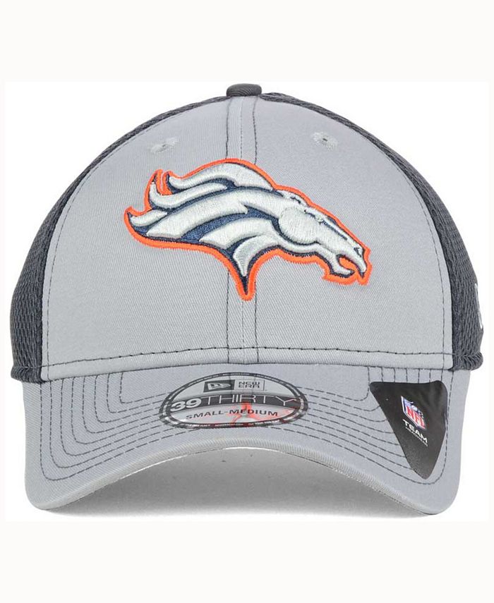 New Era Denver Broncos Grayed Out Neo 39THIRTY Cap - Macy's