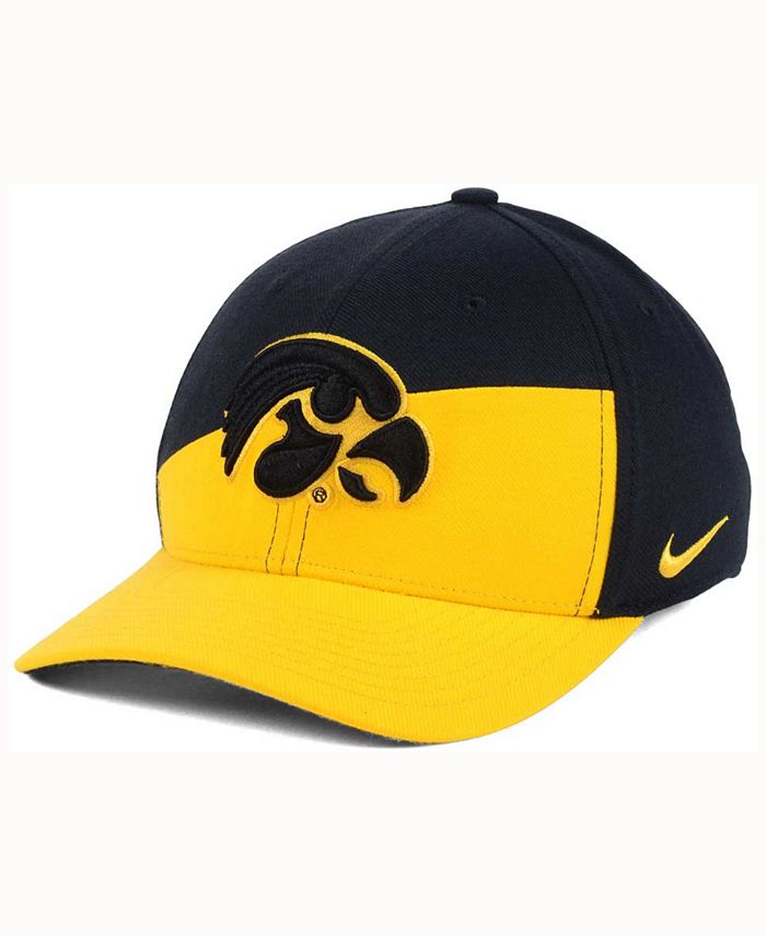 Nike Iowa Hawkeyes Verbiage Swoosh Flex Cap - Macy's