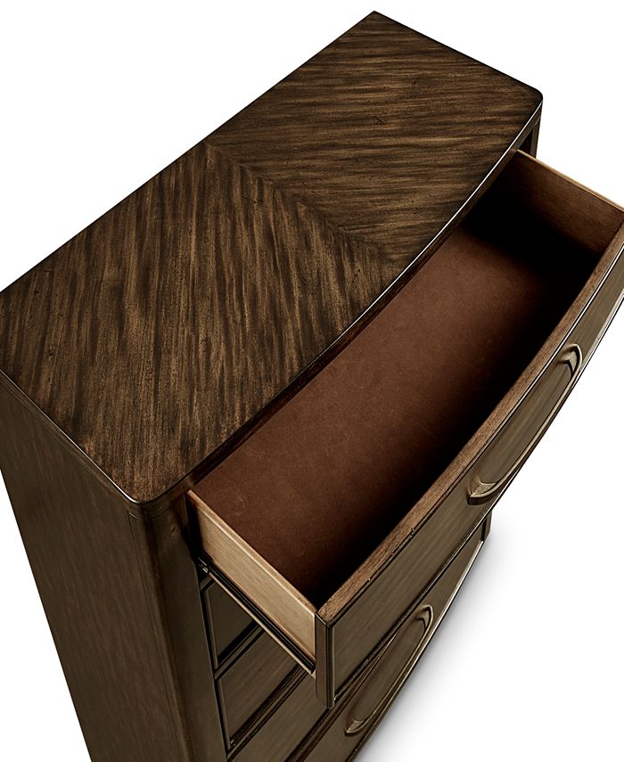 Furniture Closeout! Fairbanks 5 Drawer Chest with Hidden Storage Drawer ...