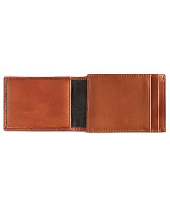 Kenneth Cole Reaction Men's Leather Kevin Front-Pocket RFID Wallet - Macy's