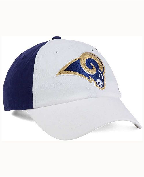 '47 Brand Women's Los Angeles Rams White Sparkle Cap & Reviews - Sports ...