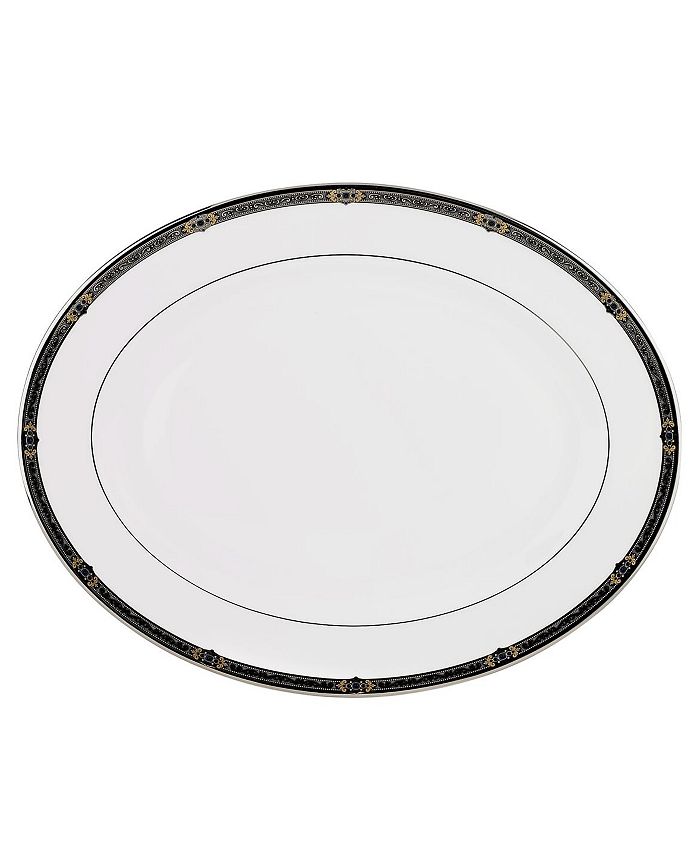 Lenox Vintage Jewel Large Oval Platter - Macy's