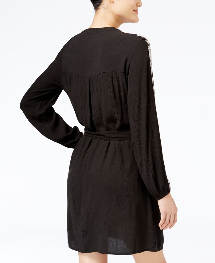 Jessica Simpson Arielle Embroidered Peasant Dress - Macy's