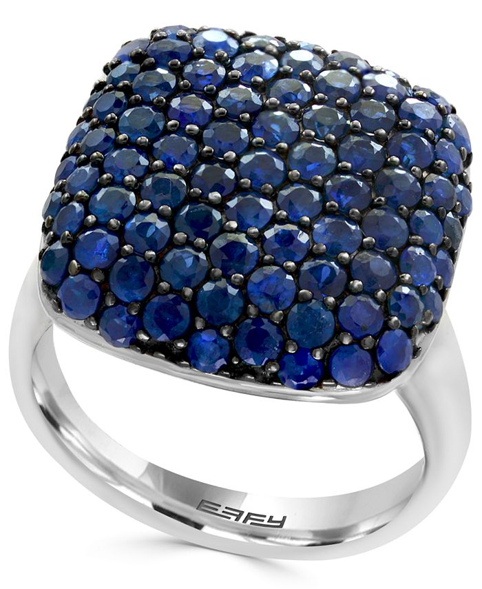 EFFY Collection EFFY® Balissima Sapphire Pavé Ring (3-3/8 ct. t.w ...