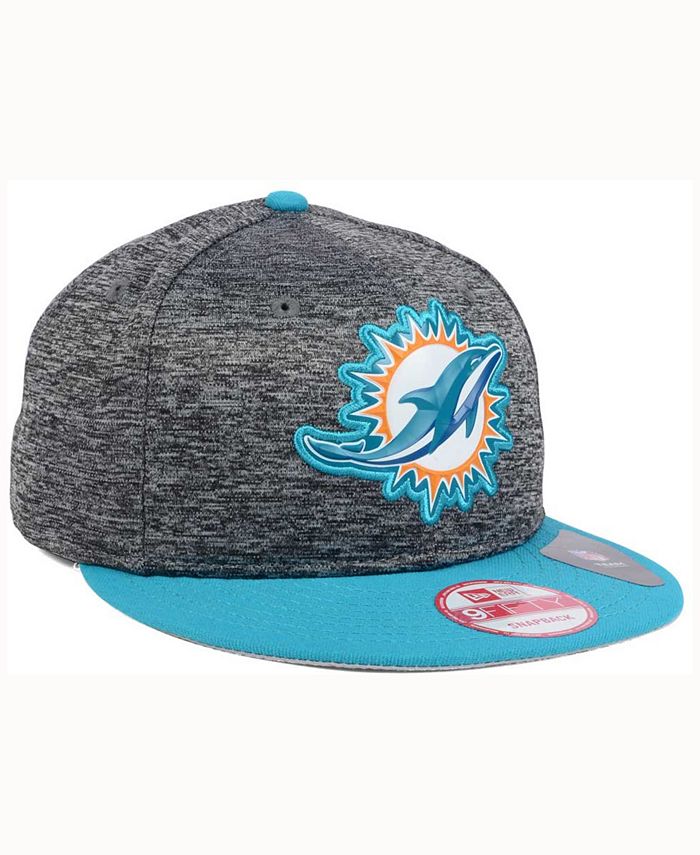 New Era Miami Dolphins Shadow Bevel 9FIFTY Snapback Cap - Macy's