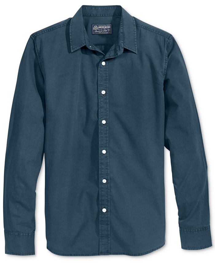 American Rag Men's Solid Shirt, Created for Macy's - Macy's