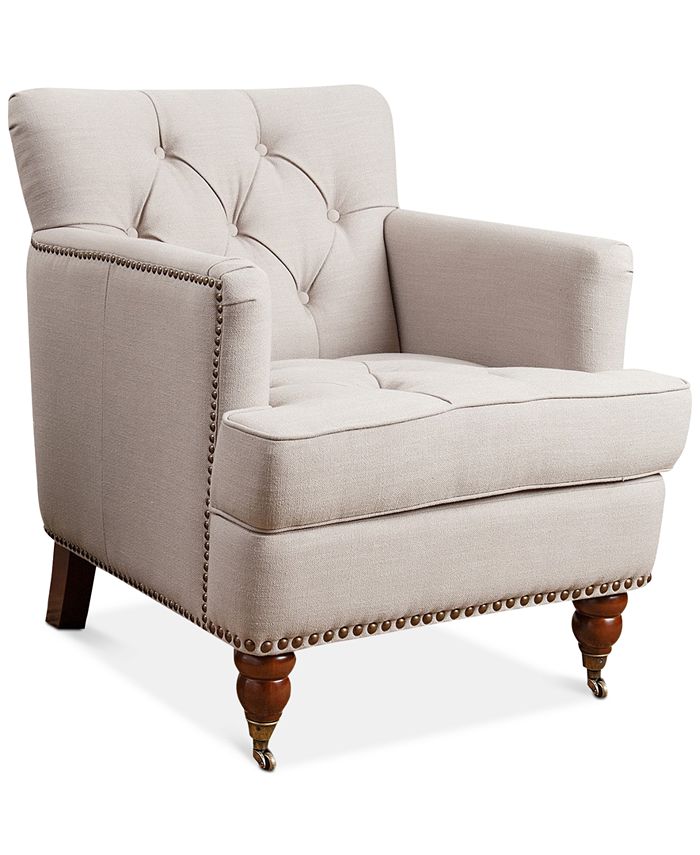 carriage & co. Sherrin Club Chair, Quick Ship - Macy's