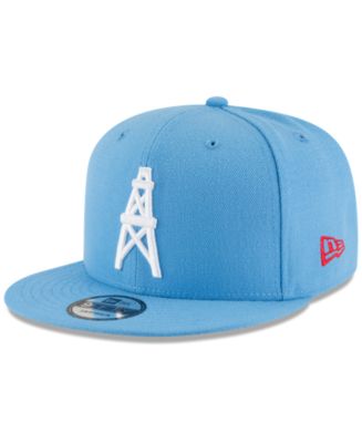 New Era Houston Oilers Historic Vintage 9FIFTY Snapback Cap - Macy's