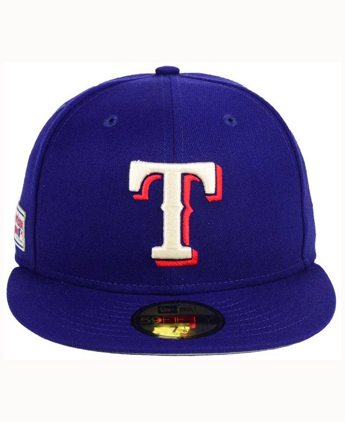 New Era Texas Rangers Classic Gray Under 59FIFTY Cap - Macy's