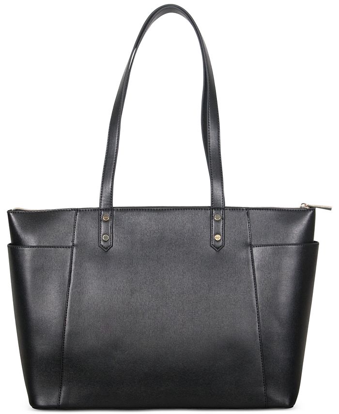 Kenneth Cole Reaction Faux Leather 15" Computer Tote - Macy's