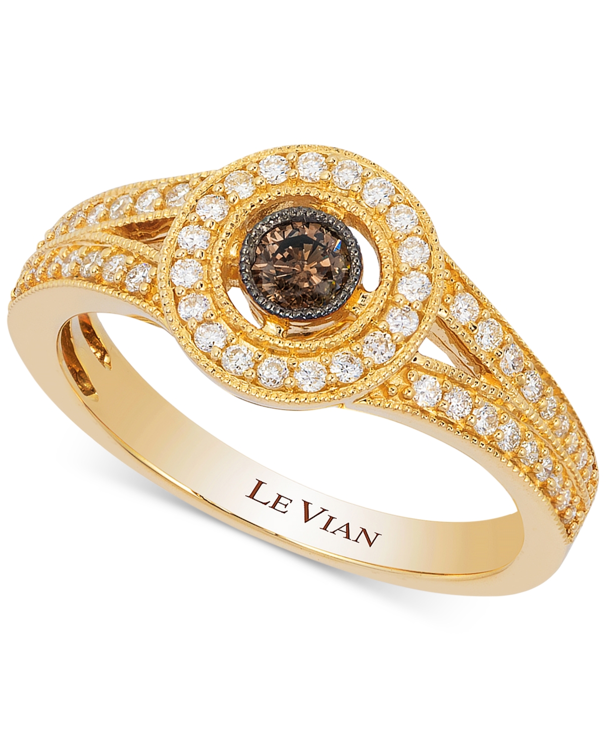 Click here for Le Vian Deco Estate Collection Diamond Ring (3/8 c... prices