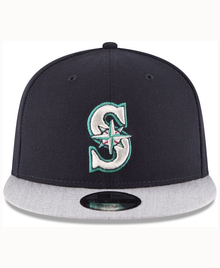New Era Seattle Mariners Heather Vize 9FIFTY Snapback Cap - Macy's