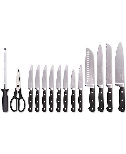 Top Chef Premier 15-Pc. Cutlery Set - Cutlery & Knives - Kitchen - Macy's