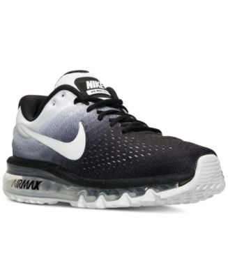 Nike Men's Air Max 2017 Running Sneakers from Finish Line - Macy's
