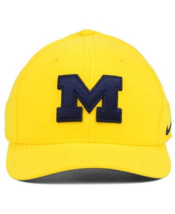 Nike Michigan Wolverines Classic Swoosh Cap - Macy's