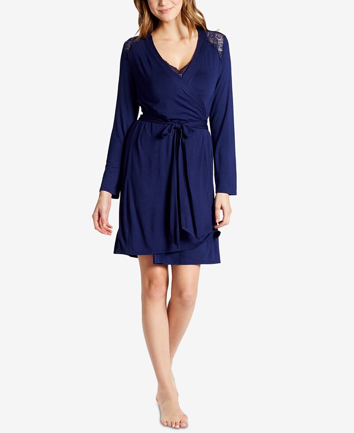 Jessica Simpson Maternity Belted Robe - Macy's
