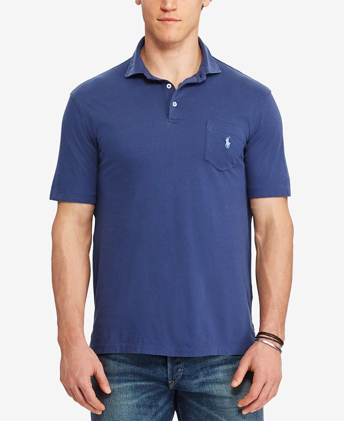 Polo Ralph Lauren Men's Big & Tall Jersey Polo - Macy's