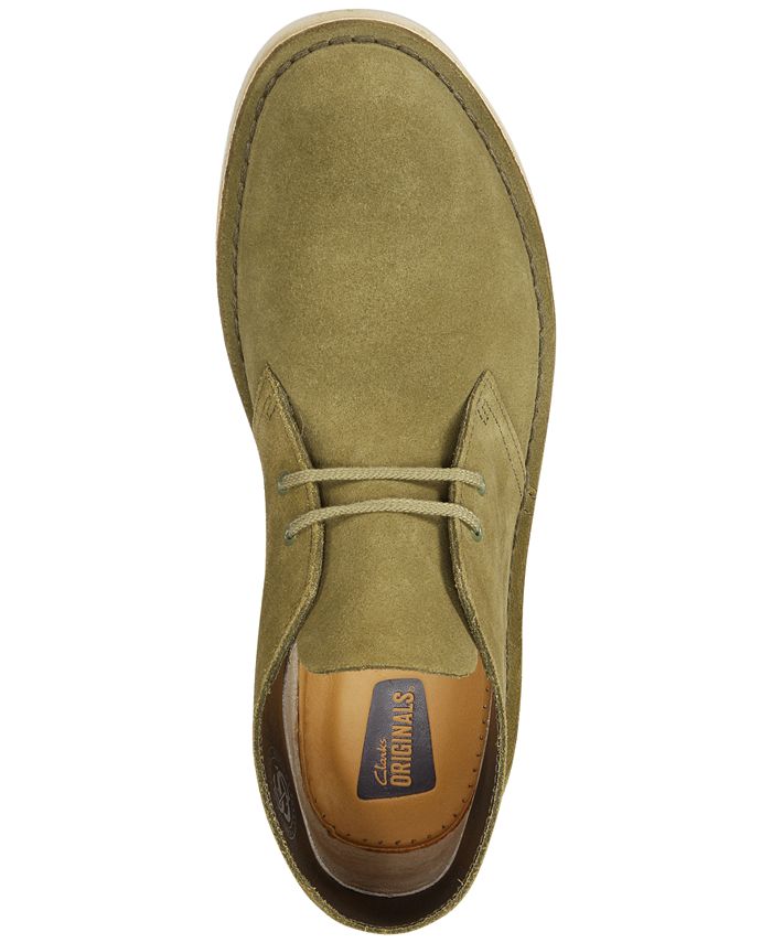 Clarks Men's Plain-Toe Suede Desert Chukka Boots - Macy's